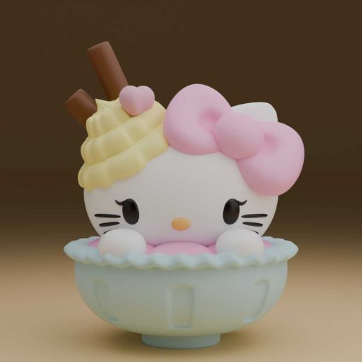 creamy hello kitty