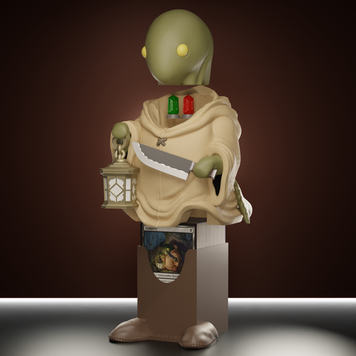 📦 MTG FF DECK BOX COMPATIBLE WITH COMMANDER DECKS:Tonberry #079・ 3D ...