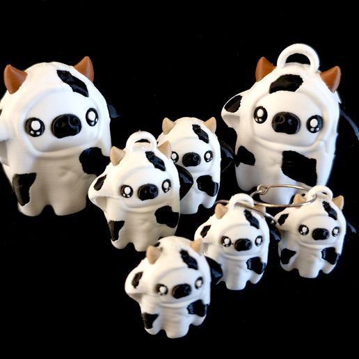 👻 Ghost Cow *Personal Version*・Free STL File for 3D printing・Cults