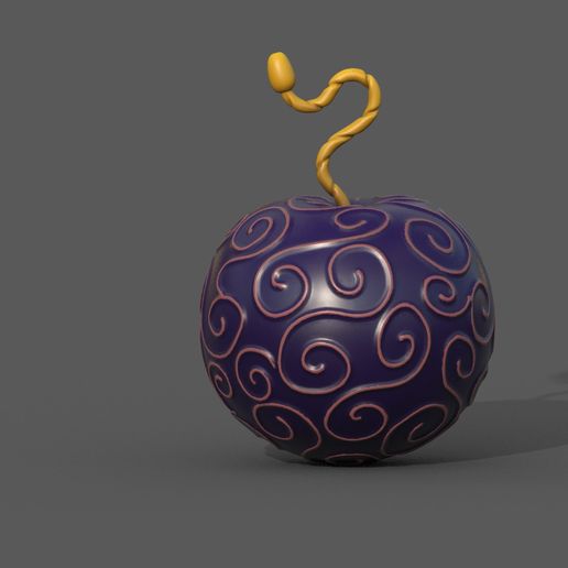😈 Bomu Bomu Devil Fruit・ 3D File for 3D printing・Cults
