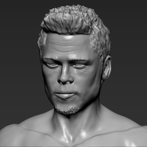 🎨 Tyler Durden Brad Pitt Fight Club for full color 3D printing・ 3D File ...