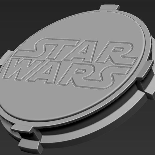 ⭐ Decorative Star Wars Base Stand for figurines・ 3D File for 3D ...