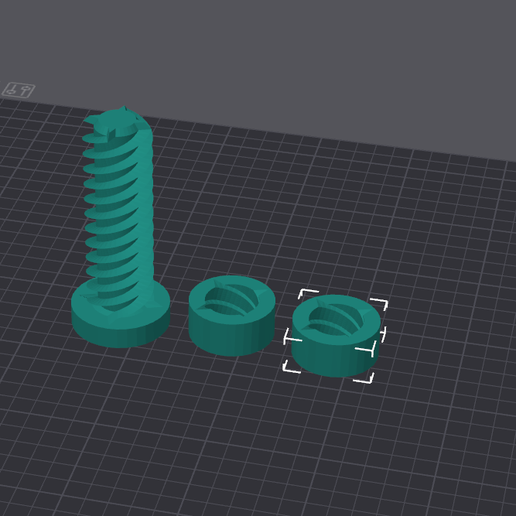 🔩 bolt fidget toy・ STL File for 3D printing・Cults
