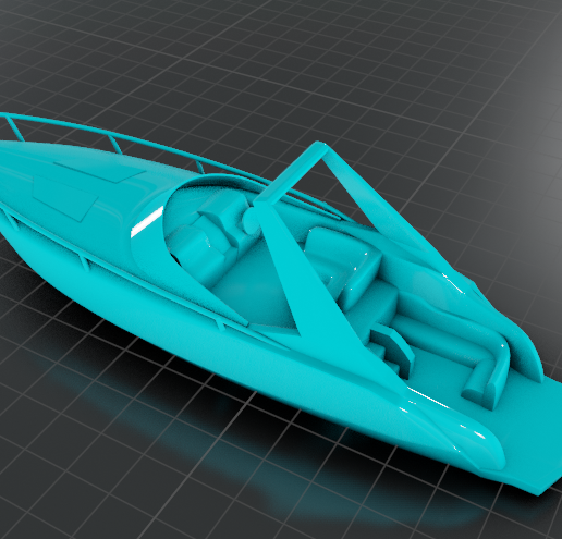 STL file Sea King YACHT boat model 🤴 ・3D print design to download・Cults