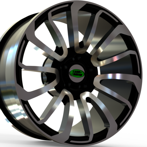 STL file LAND ROVER RIM 3D MODELING STL 👨‍🎨 ・3D printable model to ...