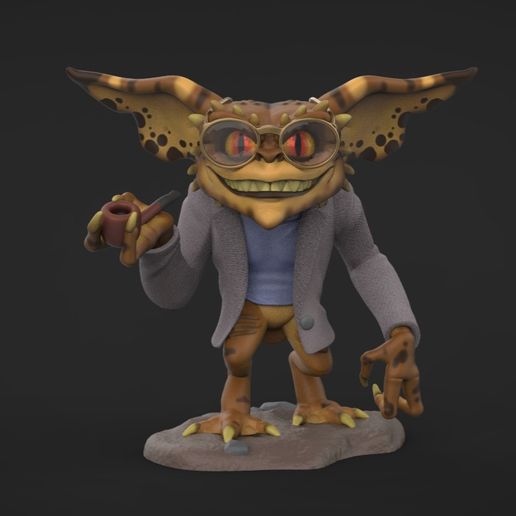 🧠 Gremlins - Brain Gremlin・ STL File for ・Cults