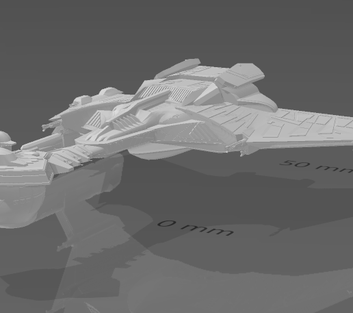 🖖 STO - Klingon - Kelvin Timeline D7-class Heavy Destroyer・Free STL ...