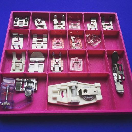 🪡 Sewing Feet Box・Free STL File for ・Cults