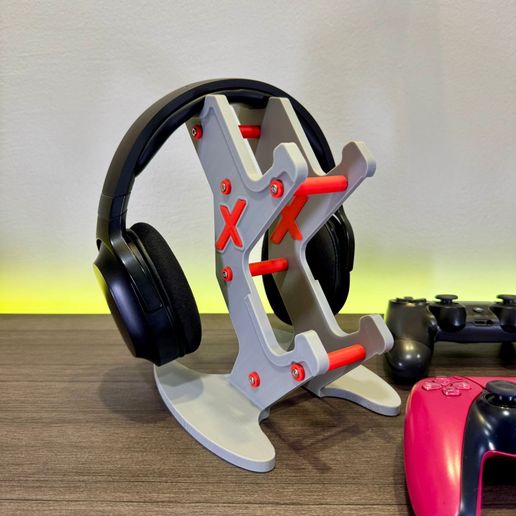 🎮 XDock - Controller & Headset Stand・ STL File for 3D printing・Cults