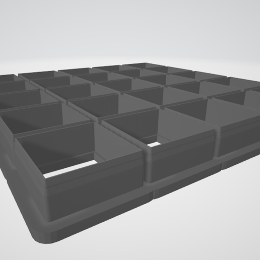 STL file Square Cracker or Cookie Cutter 🟪 ・3D print design to download ...