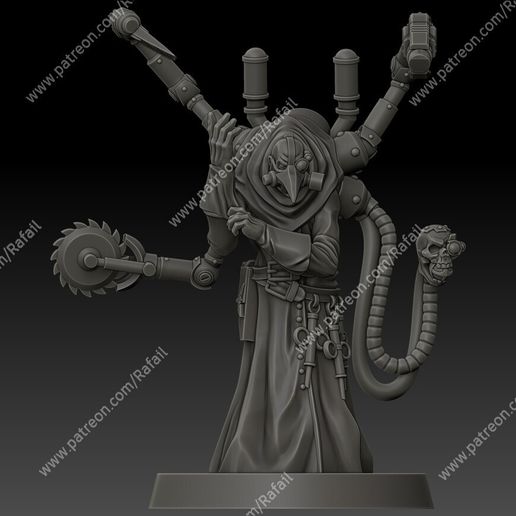 🩺 Doctor Arachnos Rogue Doc・ 3D File for 3D printing・Cults