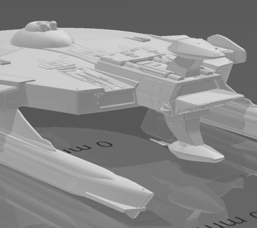 🖖 STO - Federation - Soyuz-class Intel Heavy Frigate・Free STL File for ...