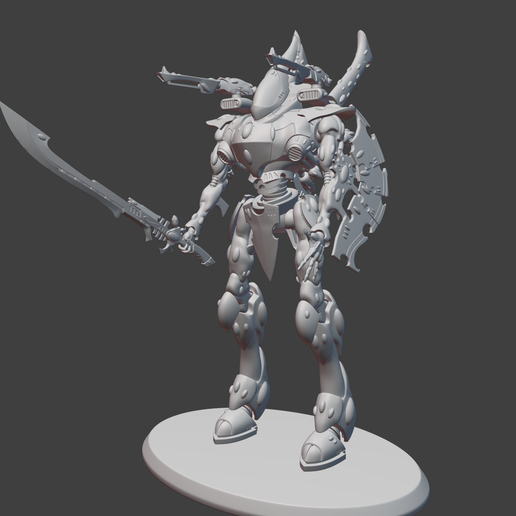 👻 WRAITHKNIGHT TITAN ELDAR THE GHOST KNIGHT・ STL File for 3D printing・Cults