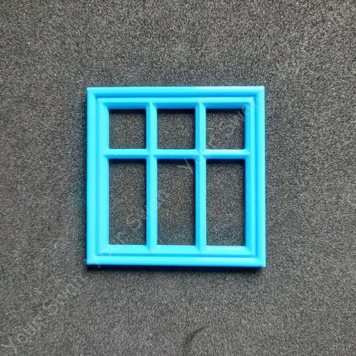 STL file MINIATURE WINDOW 1:24 SCALE FOR DOLL HOUSE 🪟 ・3D printer ...