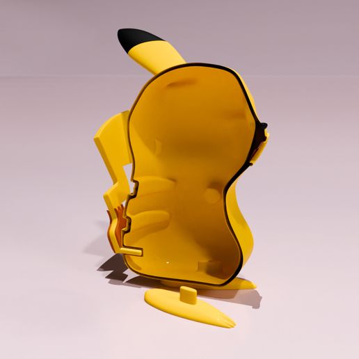 📁 Pikachu 3D STL File for Pokemon Fans・ STL File for 3D printing・Cults