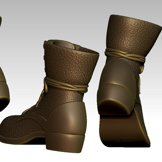 STL file Boots ♀️ (OBJ)・3D printable design to download・Cults