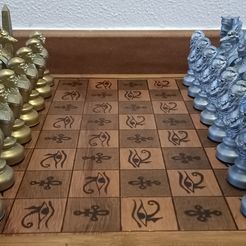 3D printing EGYPTIAN CHESS • made with mars elegoo pro・Cults