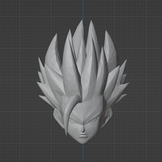 🐉 Gohan beast head v1・Free STL File for 3D printing・Cults