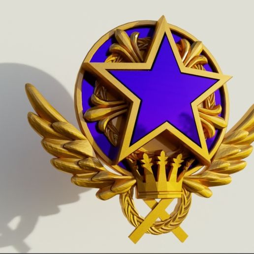 🧞‍♂️ CS GO 2021 MEDALLAS DE SERVICIO・Archivo 3D Gratis para ・Cults