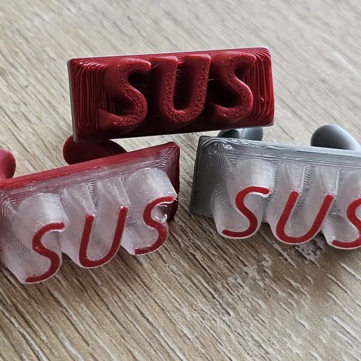 💍 Among Us Sus / Susy Ring・Free STL File for 3D printing・Cults