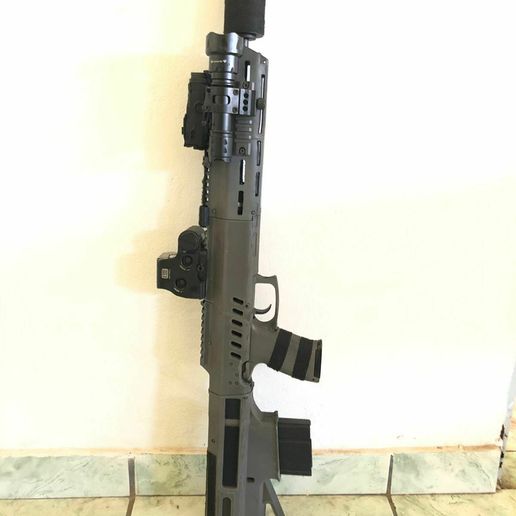 🔫 MK23 Carabine kit - RM277 style v1・ STL File for 3D printing・Cults