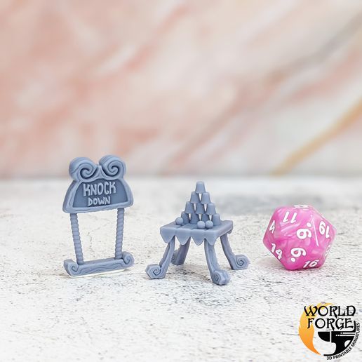 🥳 Mirthlight Carnival - Terrain Collection 1・ 3D File for 3D printing・Cults