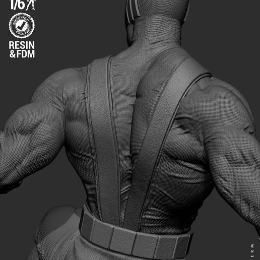 👨 WICKED MARVEL GIANT MAN SCULPTURE : TESTED AND READY FOR 3D PRINTING ...