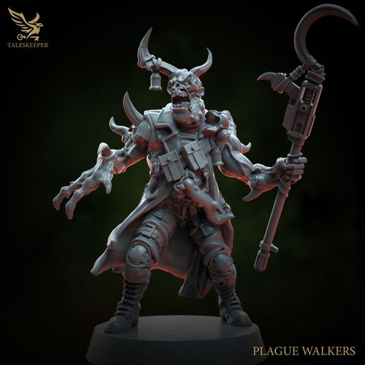 🪓 PLAGUE WALKERS・ 3D File for 3D printing・Cults