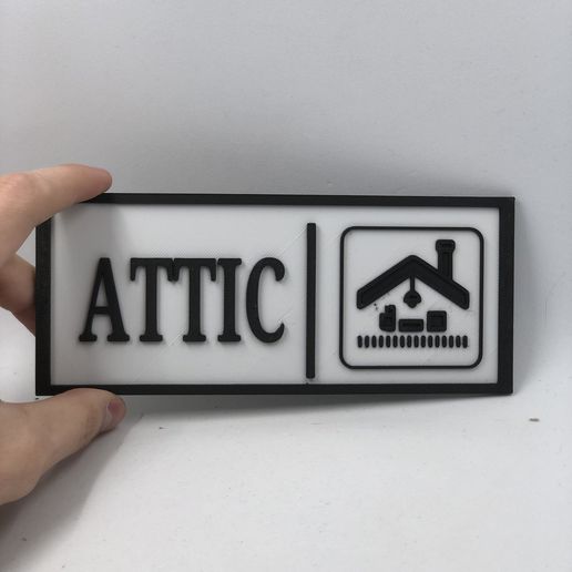 STL file ATTIC 🖼️ ・3D printing model to download・Cults