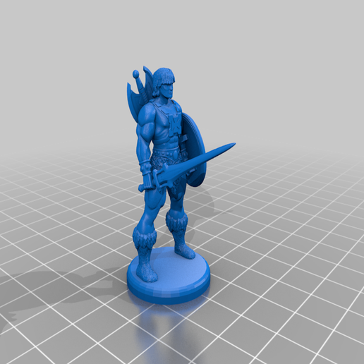 🎲 He-Man - Masters Of The Universe・Free 3D File for ・Cults