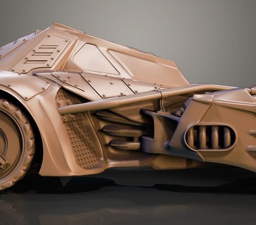 👾 Batmobile - Assembly 3D Model with Instructions (Printable)・ STL File ...