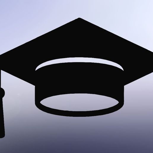 🎨 Line art graduation cap, wall graduation, 2d graduation, graduation ...