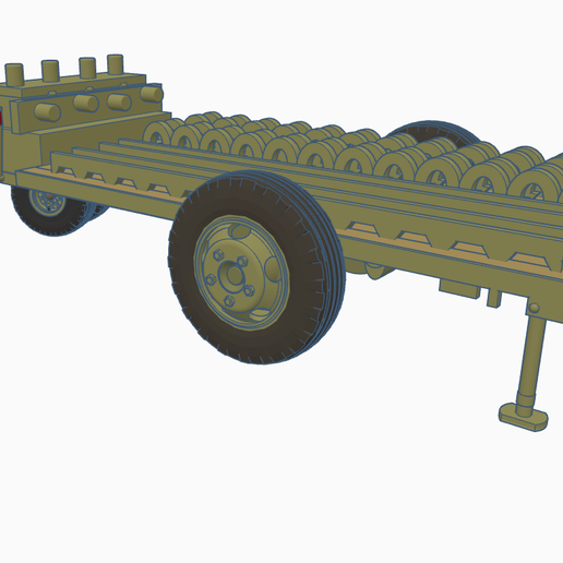💣 Anthony MKII, M1 bomb truck, M5 bomb trailer・ STL File for 3D ...