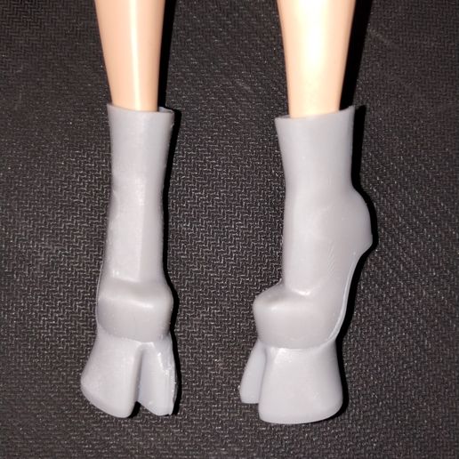 👹 Monster High Hoof Booties・ STL File for ・Cults