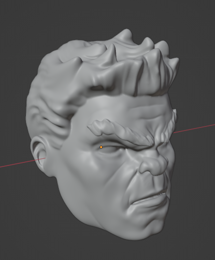 😡 Marvel legends hulk headsculpt・ STL File for 3D printing・Cults