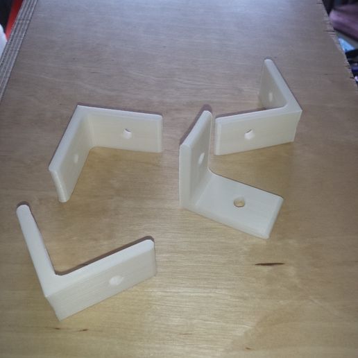 Free 3D file Parameterisable L Bracket 🧞‍♂️ ・3D printing model to ...