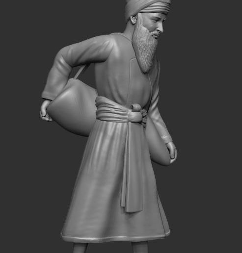 🗿 Sikh・ STL File for 3D printing・Cults