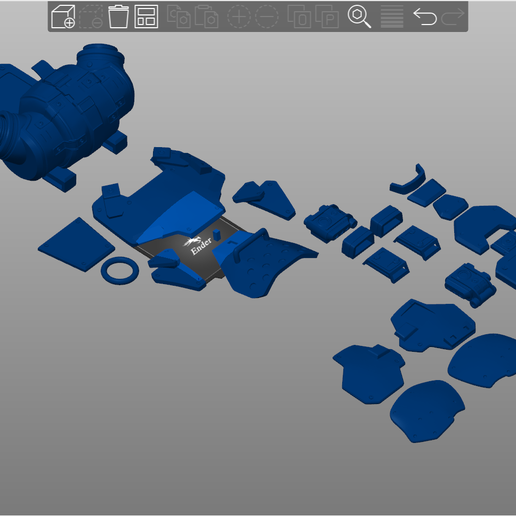 🧑‍ ️ IMC Battle Rifle Pilot Helmet and Armor set 3d print files・ 3D ...