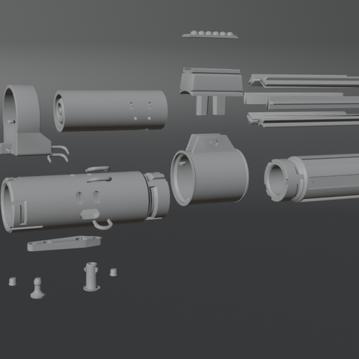 ⭐ Vader ESB Lightsaber・ STL File for 3D printing・Cults