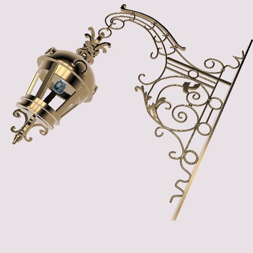 STL file outdoor wall light 🌆 ・Model to download and 3D print・Cults