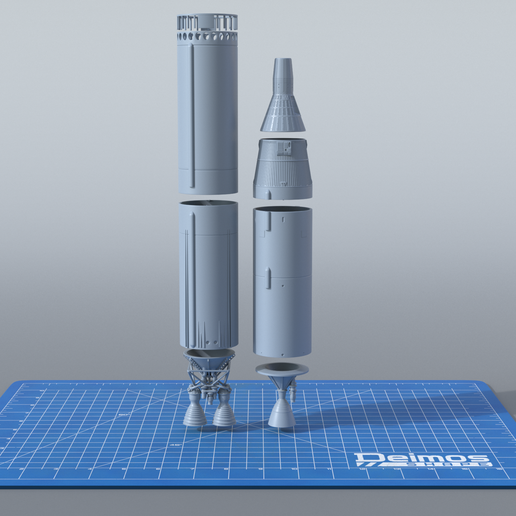 🚀 Titan II GLV・ STL File for 3D printing・Cults