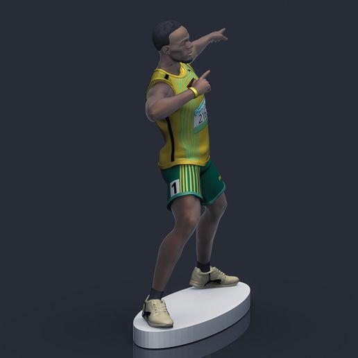 🔩 Usain Bolt 2・ STL File for ・Cults