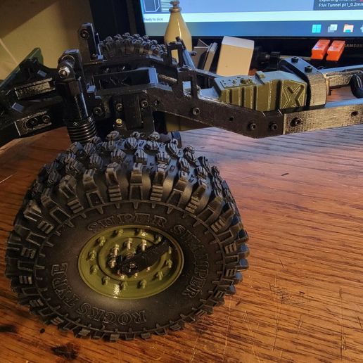 3D print 3D Printed Hummer H1 Chassis by [AN3DRC] • made with Prusa ...