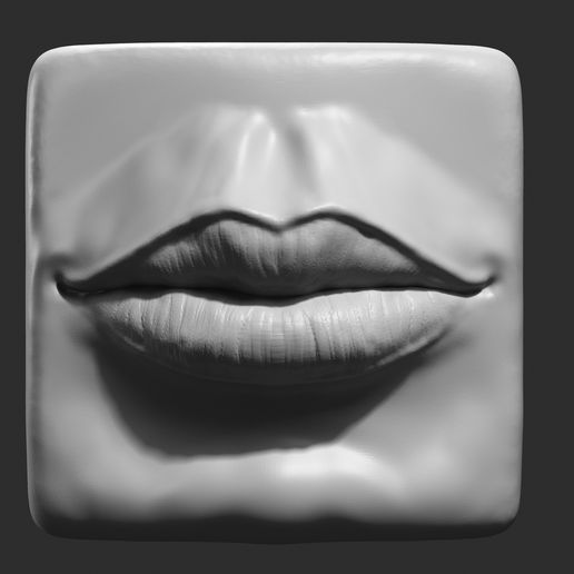 STL file lips 👄 (OBJ)・3D print model to download・Cults