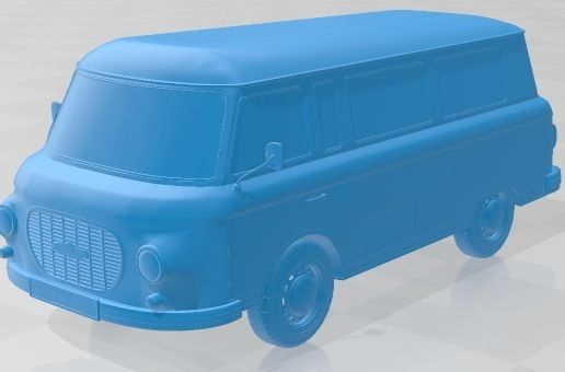 🚐 Barkas B 1000 Minibus Printable Van・ 3D File for 3D printing・Cults
