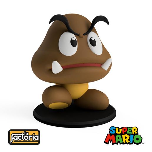 🦸 GOOMBA - SUPER MARIO・Free 3D File for 3D printing・Cults