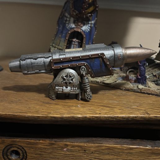 ⚔ Warlord Titan Warp Missile Launcher・Free STL File for 3D printing・Cults