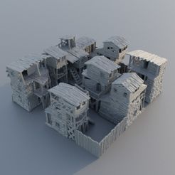 Download 1 3D model from Terrain - Slums & Shanty Towns listed by ...