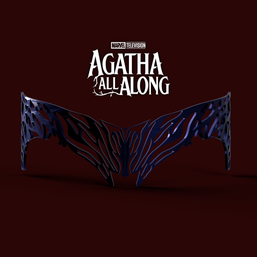 👑 Wiccan's Crown from Agatha All Along・Free STL File for 3D printing・Cults