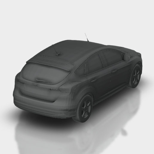 3D file Ford Focus 2018 🚙 ・3D printable model to download・Cults